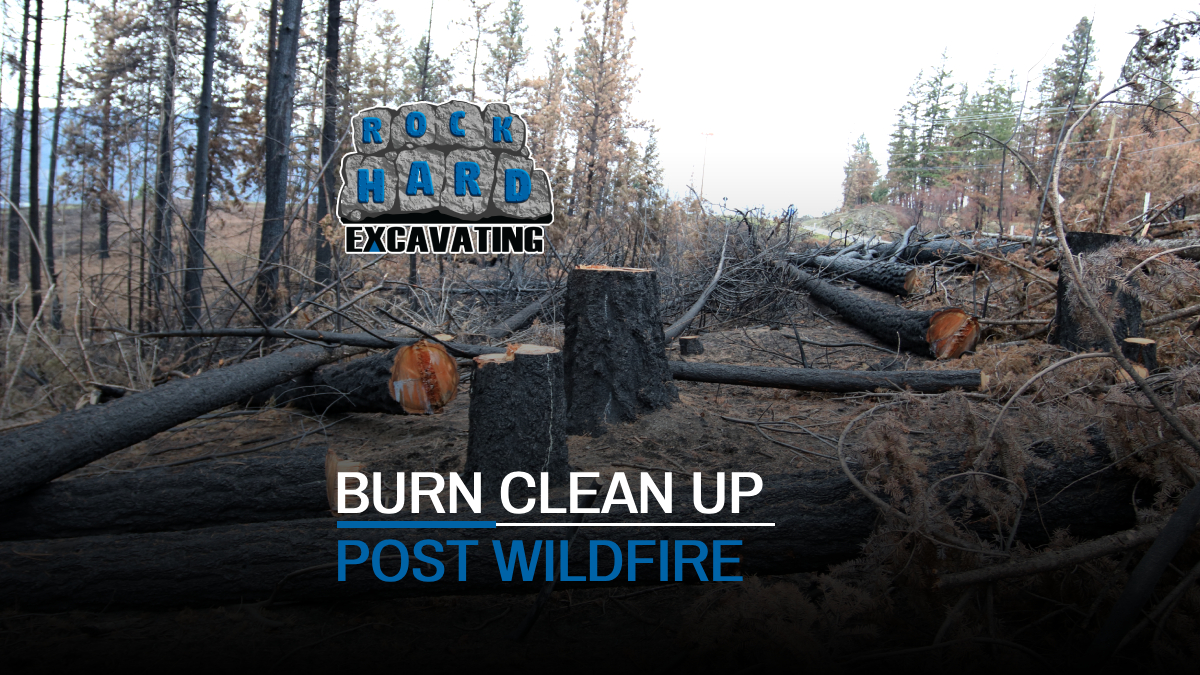Wildfire Burn Clean-Up & Debris Removal | Rock Hard Excavating